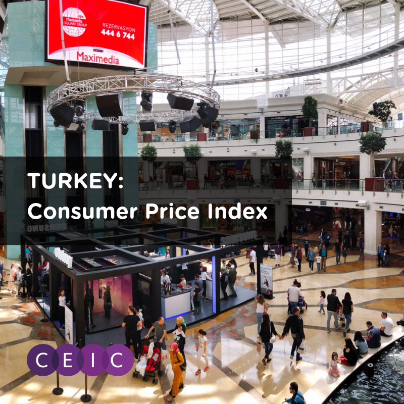 Turkey: Consumer Price Index (CPI) Growth | CEIC
